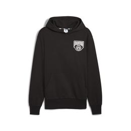 Puma Sweatshirt 'Posterize' Herren Gr&ouml;&szlig;e 4XL schwarz / wei&szlig;