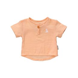 Baby Sweets T-Shirt Jungen Gr&ouml;&szlig;e 92 apricot / wei&szlig;