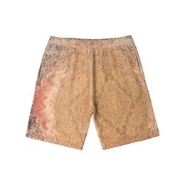 St&uuml;ssy St&uuml;ssy Shorts Herren Gr&ouml;&szlig;e 33 beige / dunkelbeige / helllila / koralle