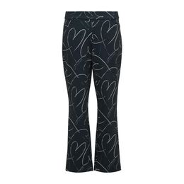 s.Oliver BLACK LABEL Hose Damen Gr&ouml;&szlig;e 36 navy / grau