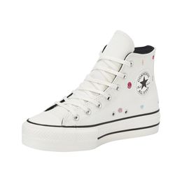 Converse Sneaker 'Chuck Taylor All Star' Damen Gr&ouml;&szlig;e 42 hellblau / magenta / schwarz / offwhite
