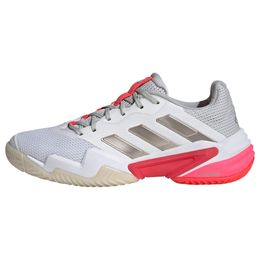 adidas Performance Sportschuh 'Barricade 13' Herren Gr&ouml;&szlig;e 38 hellgrau / pink / silber / wei&szlig;