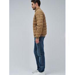 Salsa Jeans Winterjacke 'Suede Puffer Bomber Jacket' Herren Gr&ouml;&szlig;e M braun