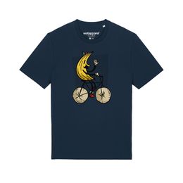 Watapparel T-Shirt ' Banana Rider ' Herren Gr&ouml;&szlig;e XXL dunkelblau / mischfarben