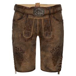 Spieth & Wensky Spieth & Wensky Trachtenshorts 'Marc' Herren Gr&ouml;&szlig;e 66 dunkelbraun