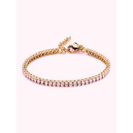 Fiocco Jewelry Armband 'Tennis' Damen Gr&ouml;&szlig;e 20 cm rosegold