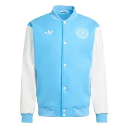 adidas originals Jacke 'Inter Miami CF' Herren Gr&ouml;&szlig;e M himmelblau / rosa / wei&szlig;