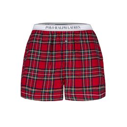 Polo Ralph Lauren Pyjamashorts ' Cozy Flannel ' Damen Gr&ouml;&szlig;e XL rot Winterkleid