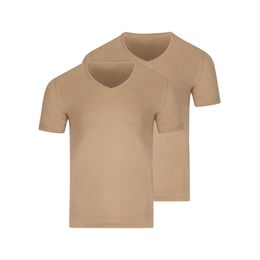 Ragman Unterhemd 'Basic' Herren Gr&ouml;&szlig;e XXL beige