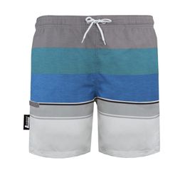 Luvanni Badeshorts 'Boardshorts Style 600 Streifen' Herren Gr&ouml;&szlig;e M blau