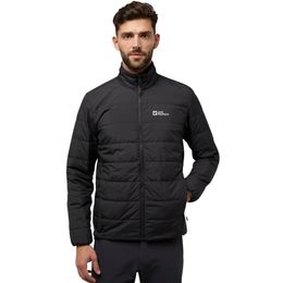 Jack Wolfskin Outdoorjacke 'Jasper' Herren Gr&ouml;&szlig;e S limone / schwarz