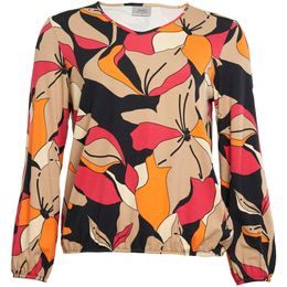 Seidel Moden Shirt Damen Gr&ouml;&szlig;e XL kitt / orange / pitaya / schwarz