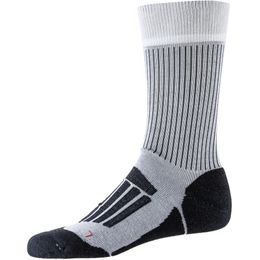 Rohner Sportsocken 'Mountain Trekking' Herren Gr&ouml;&szlig;e 39/41 grau / rot / schwarz