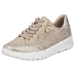 Rieker Sneaker Damen Gr&ouml;&szlig;e 43 gold / silber
