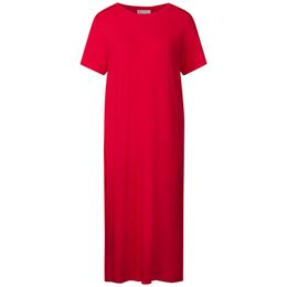 Street One Kleid Damen Gr&ouml;&szlig;e 44 rot Winterkleid