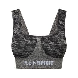 Plein Sport Sport-BH Damen Gr&ouml;&szlig;e XL grau / schwarz