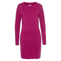 Tamaris Strickkleid Damen Gr&ouml;&szlig;e 44 fuchsia Winterkleid