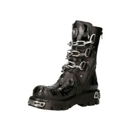 New Rock Stiefelete 'M-727-S5' Herren Gr&ouml;&szlig;e 44 schwarz Winterschuhe