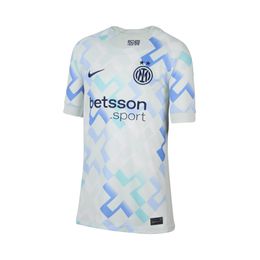 Nike Trikot 'Inter Mailand 25-26 Heim' Jungen Gr&ouml;&szlig;e 128 hellblau / dunkelblau / hellgr&uuml;n / wei&szlig;