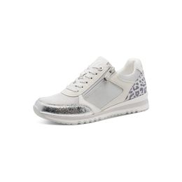 Marco Tozzi Sneaker Damen Gr&ouml;&szlig;e 39 grau / silber / wei&szlig;