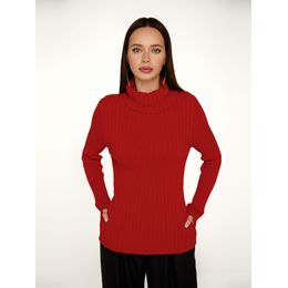 Anushka Pullover Damen Gr&ouml;&szlig;e M/L rot