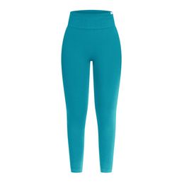 Smilodox Slayton Scrunch Effect Leggings Damen Gr&ouml;&szlig;e M petrol