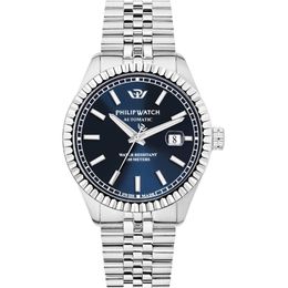 Philip Watch Analoguhr Herren Gr&ouml;&szlig;e One Size blau / navy / silber