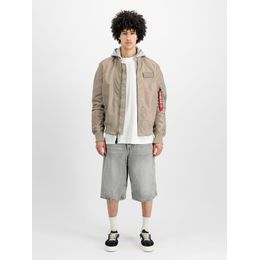 Alpha Industries &Uuml;bergangsjacke 'MA-1 TT' Herren Gr&ouml;&szlig;e XXXL sand