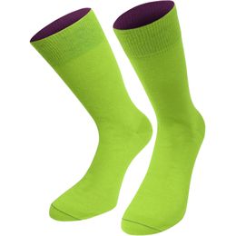Normani Socken Herren Gr&ouml;&szlig;e 39/42 limette
