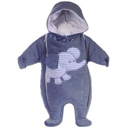 La Bortini Overall Jungen Gr&ouml;&szlig;e 50/56 rauchblau