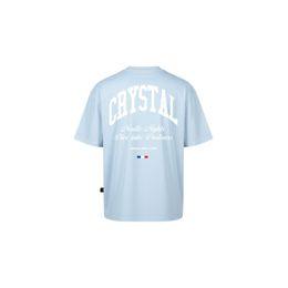 Crystal Paris Shirt 'Nordic Nights' Herren Gr&ouml;&szlig;e M hellblau