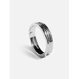 Warpedsense Ring 'Wave' Herren Gr&ouml;&szlig;e 58 silber