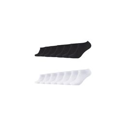 Camano Sneakersocken 'Ca-Soft' Damen Gr&ouml;&szlig;e 47/49 schwarz / wei&szlig;