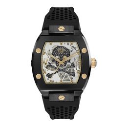 Philipp Plein Uhr Herren Gr&ouml;&szlig;e One Size gold / schwarz / silber