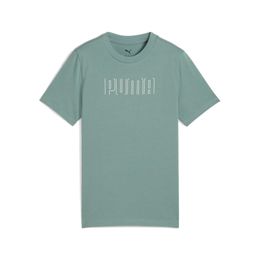 Puma Shirt Jungen Gr&ouml;&szlig;e 152 jade / wei&szlig;