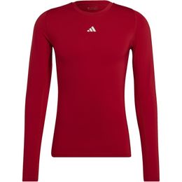 adidas Performance Funktionsshirt Herren Gr&ouml;&szlig;e S dunkelrot / wei&szlig;