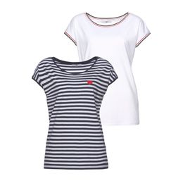 AJC Shirt Damen Gr&ouml;&szlig;e S/M marine / wei&szlig;