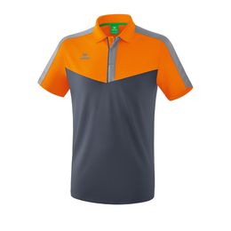 Erima Sportshirt 'Squad' Herren Gr&ouml;&szlig;e XXXL grau / dunkelgrau / dunkelorange
