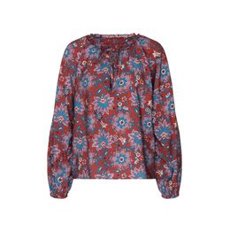 Seidensticker Bluse 'Schwarze Rose' Damen Gr&ouml;&szlig;e XXL blau / hellblau / rot