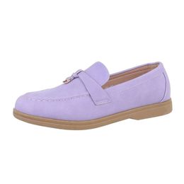 Ital-Design Slipper Damen Gr&ouml;&szlig;e 37 lavendel