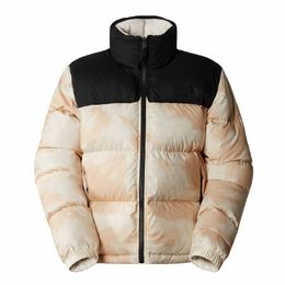 The North Face Winterjacke ' 1992 Crinkle Nuptse ' Damen Gr&ouml;&szlig;e XS beige / schwarz