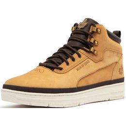 K1x Sneaker high Herren Gr&ouml;&szlig;e 44 camel / dunkelbraun / wei&szlig;