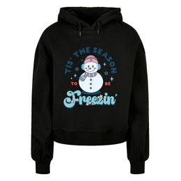 F4NT4STIC Sweatshirt 'Tis The Season to Be Freezin' Damen Gr&ouml;&szlig;e 4XL mischfarben / schwarz