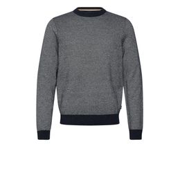 BOSS Pullover 'H-Hestro' Herren Gr&ouml;&szlig;e M blau / wei&szlig;