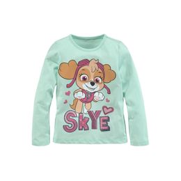 PAW PATROL Shirt 'SKYE' M&auml;dchen Gr&ouml;&szlig;e 92/98 mint