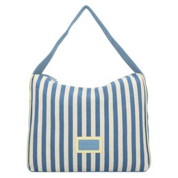 Tom Tailor Shopper 'Malie' Damen Gr&ouml;&szlig;e One Size creme / blau
