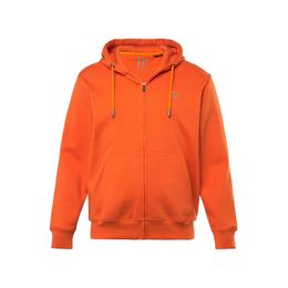 JP1880 Sweatjacke Herren Gr&ouml;&szlig;e XXXL orange