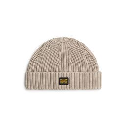 G-Star Raw G-star Beanie - 'Originals Fisherman' Herren Gr&ouml;&szlig;e 55/60 beige
