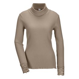 Madeleine Mode Madeleine Shirt Damen Gr&ouml;&szlig;e XL beige