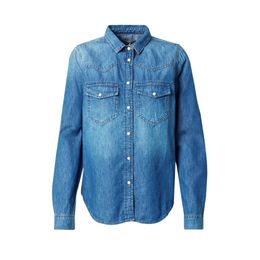 Le Temps Des Cerises Bluse 'Juanita' Damen Gr&ouml;&szlig;e XS blue denim